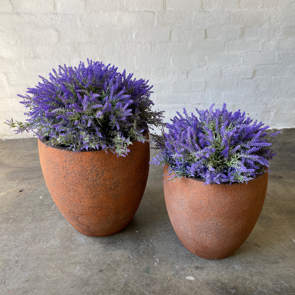 Artificial Lavender Pots